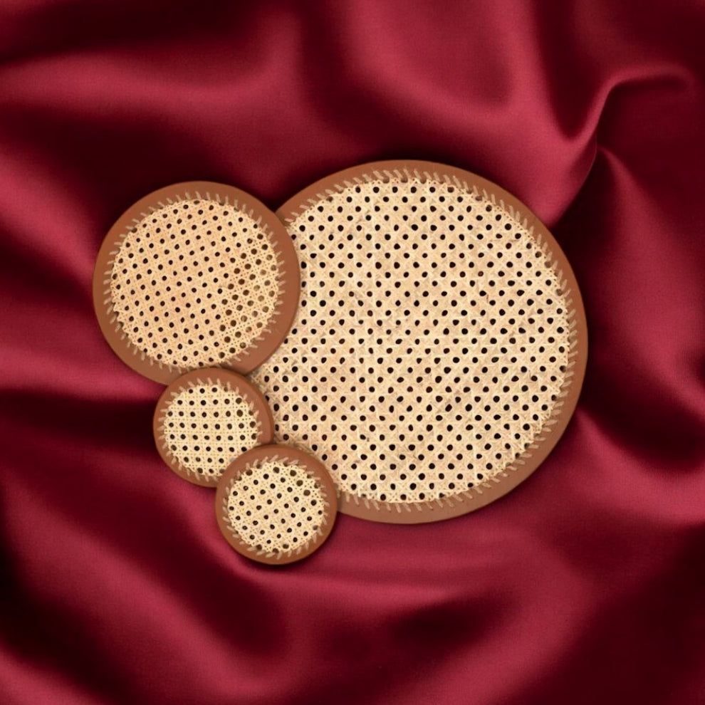 Rattan Cane Wall Art - Smitam Lifestyle